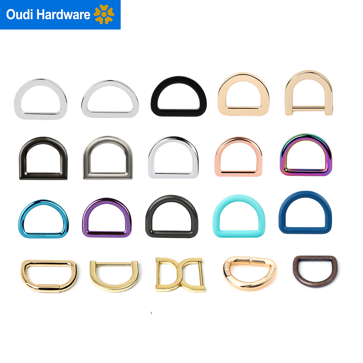 Bag ring black Bag Part Accessories D Ring Hardware 20mm buy it nice